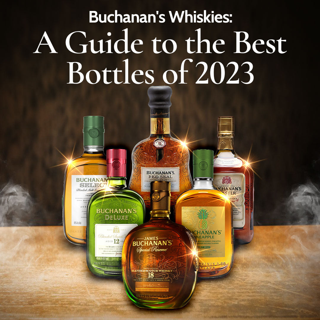 Buchanan Whiskey Logo Buchanan's Deluxe 12 Year Old Blended Scotch