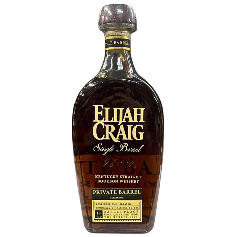 Elijah Craig Barrel Proof 10 Year Old Private Select 'Hole In One'