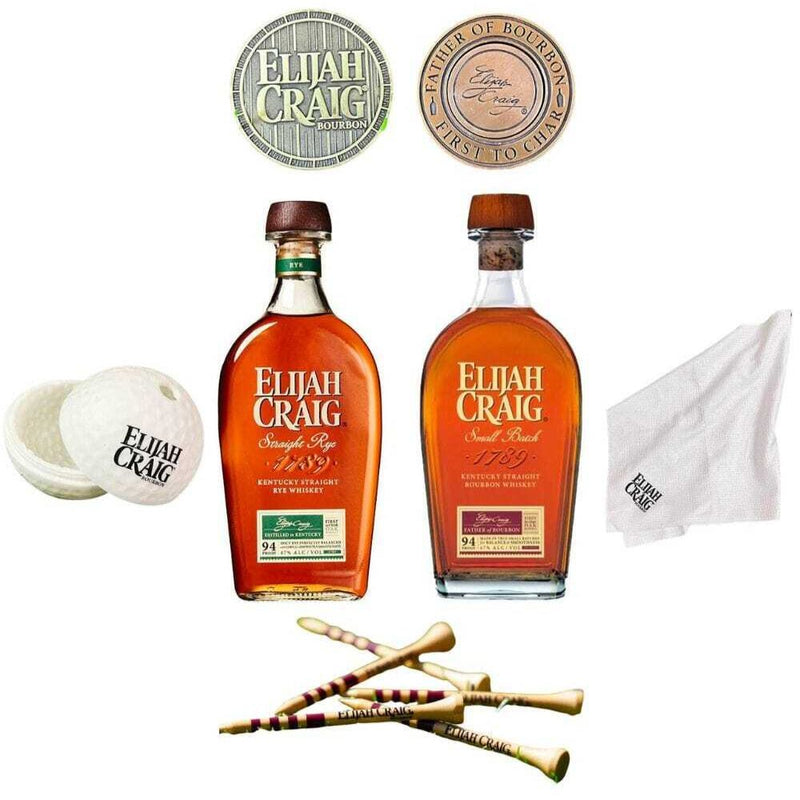 Elijah Craig Fanatic Golf Bundle | Nestor Liquor