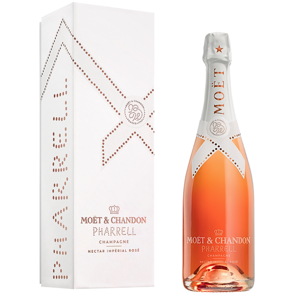Moët & Chandon X Pharrell Williams Nectar Imperial Rose Limited Editio