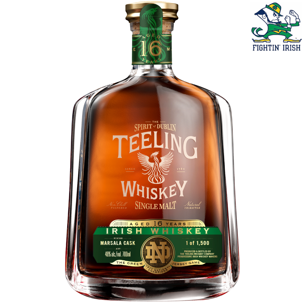 Teeling X Notre Dame 16 Year Old Phoenix Legends Series No. 02 W/ Logo