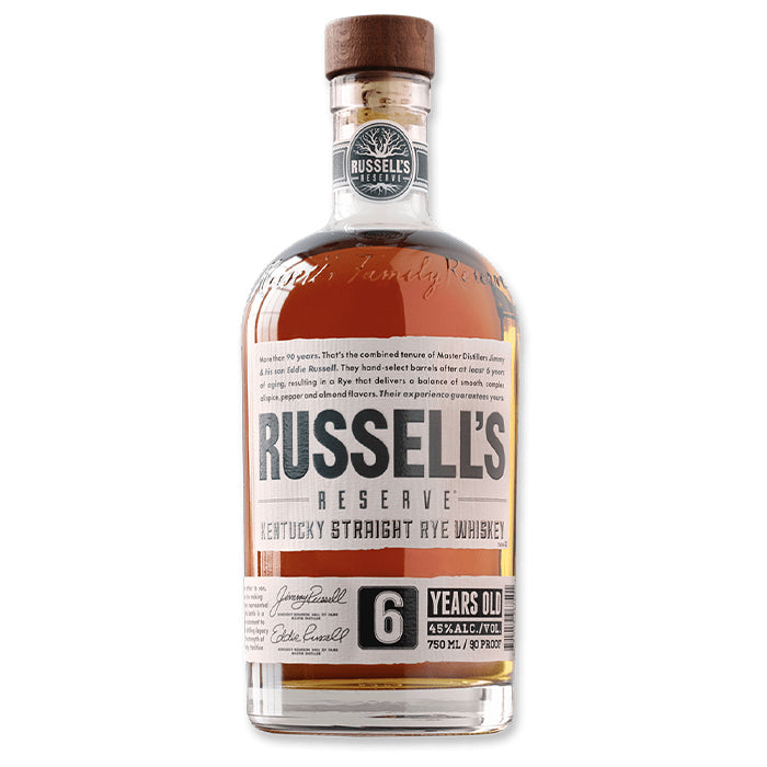 Buy Russell’s Reserve 6-Year-Old Rye 750ml - Buy Online │ Nestor Liquor
